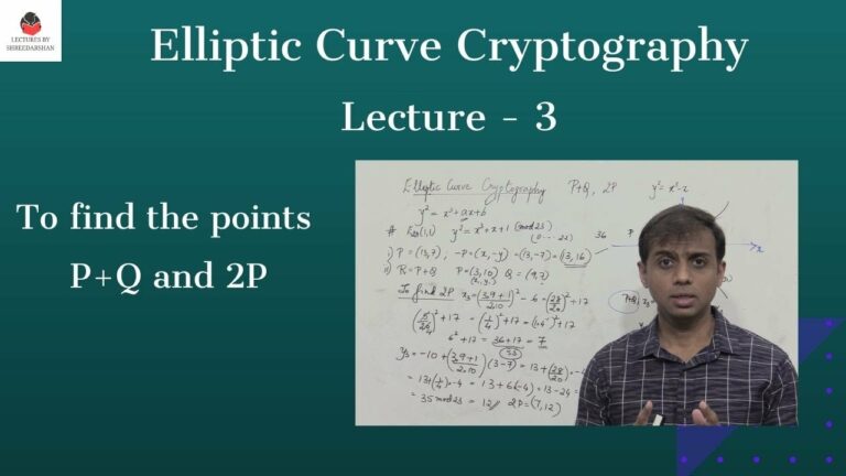 Elliptic Curve Cryptography |Find points P+Q and 2P |ECC in ...